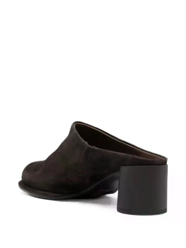 ADRIANNA FERETTI Adrianna Ferretti Suede Block-heel Mules