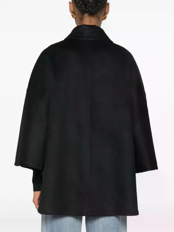 Max Mara Double-breasted Cape Coat