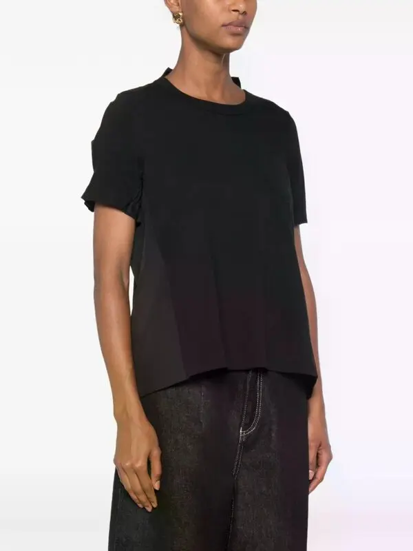 Sacai Pleated Back T-shirt