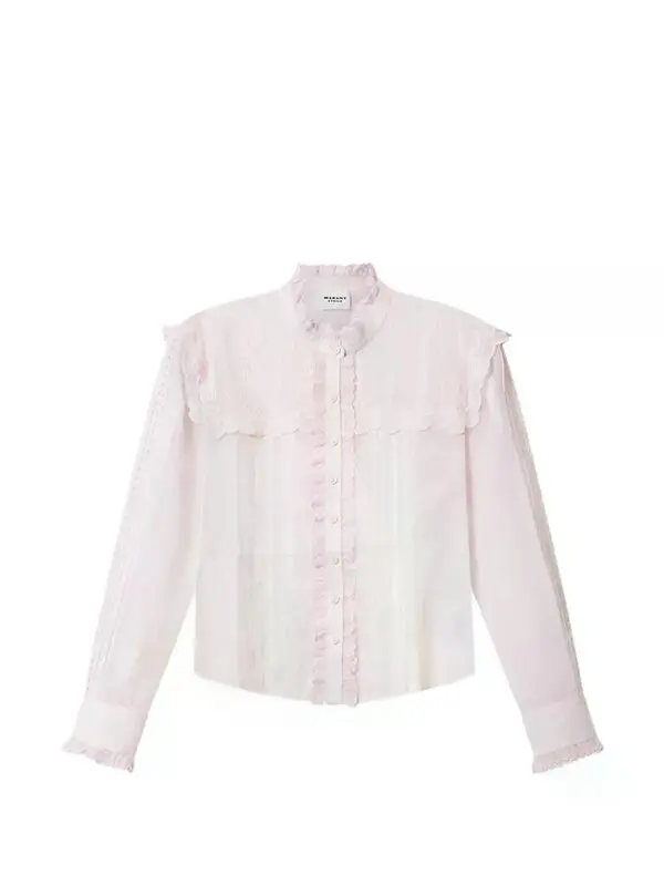 MARANT ETOILE Lonzie Embroidered Top