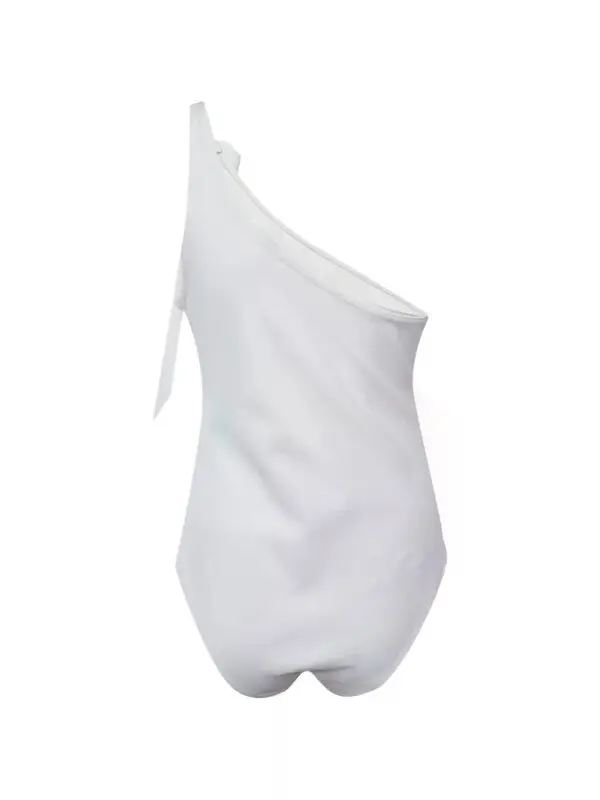 Zimmermann Bow-detail One-shoulder Swimsuit