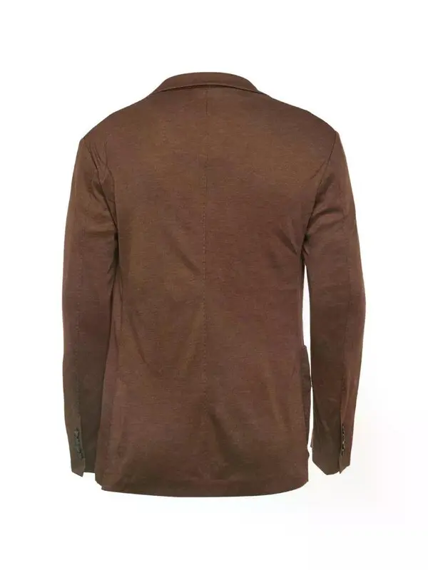 Loro Piana Sunset Wool-knit Blazer - Brown