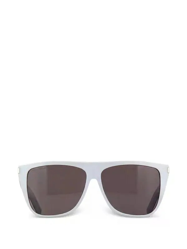 Saint Laurent Full-rim Sunglasses - White