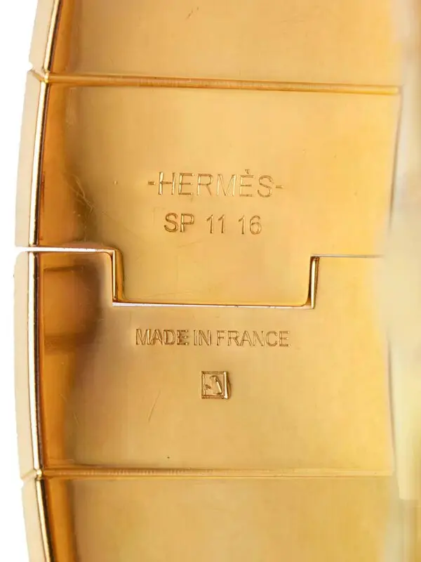 Hermès Savana Dance Charnière Hinged Bracelet