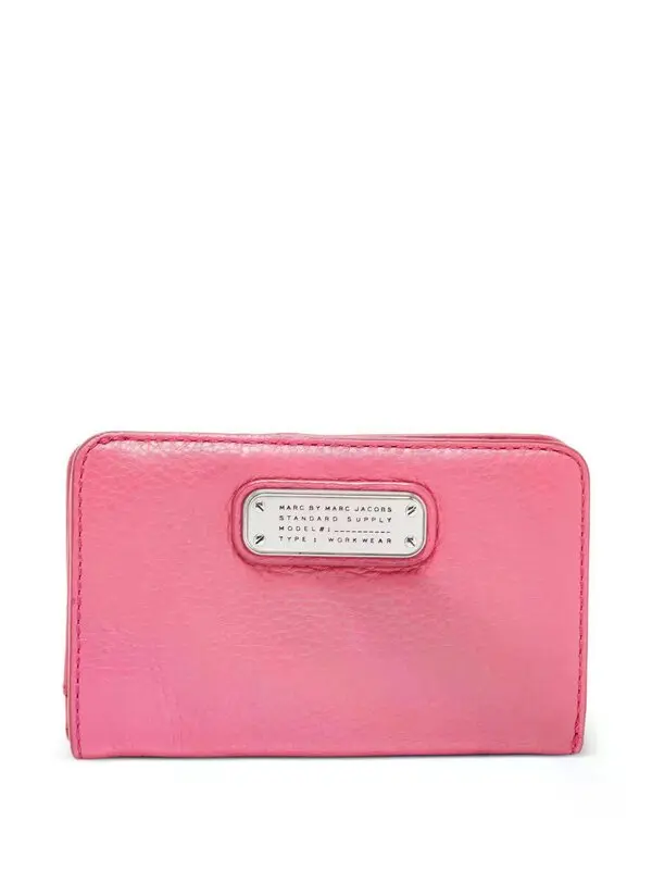 Marc Jacobs Logo-plaque Leather Wallet