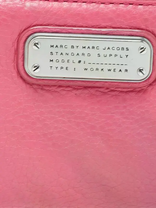 Marc Jacobs Logo-plaque Leather Wallet