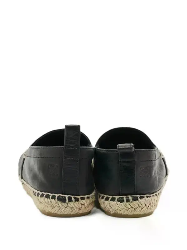 Loewe Leather Espadrille Flats