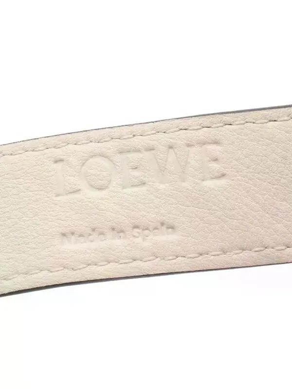 Loewe Small Raffia Anagram Basket Tote Bag
