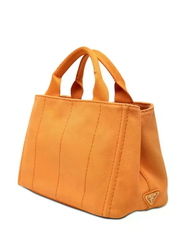 Prada Canapa Logo Satchel