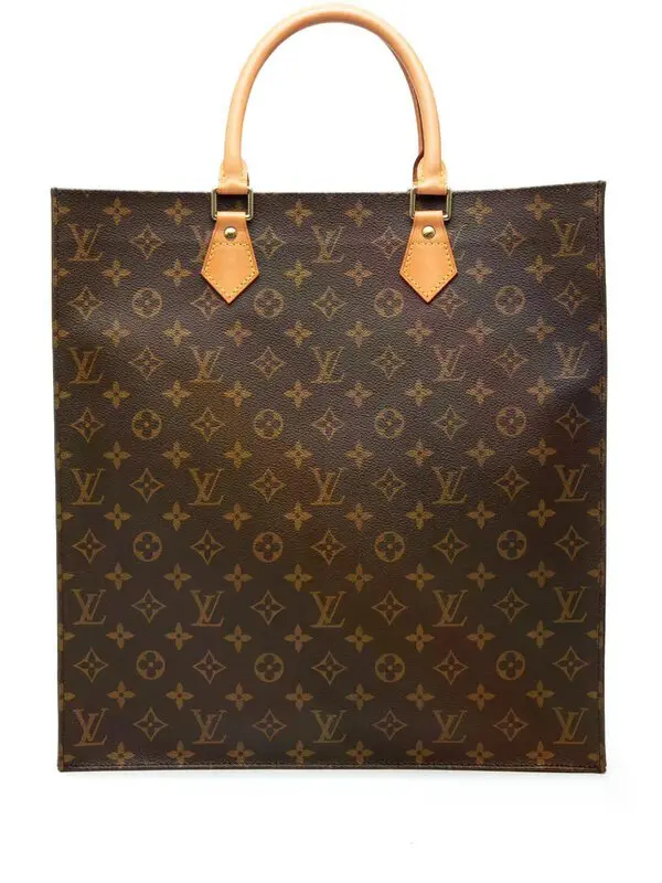 LOUIS VUITTON Monogram Sac Plat Tote Bag