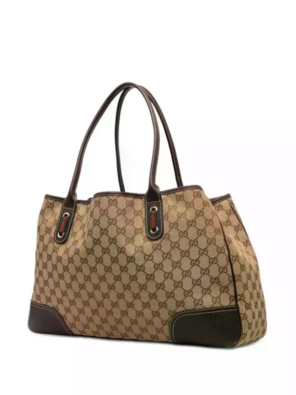 Gucci Gg Canvas Princy Tote Bag - Neutrals