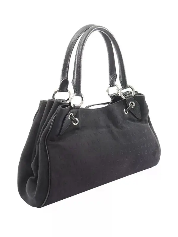 BVLGARI Logomania Canvas Handbag