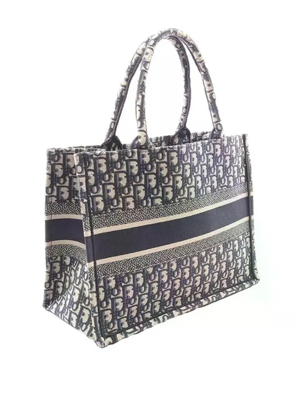 Dior Medium Book Tote Bag - Blue