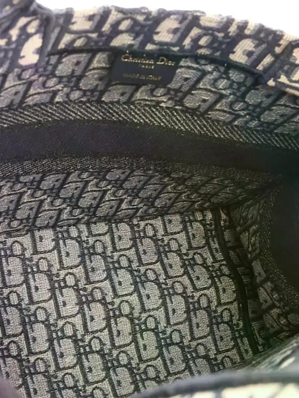 Dior Medium Book Tote Bag - Blue