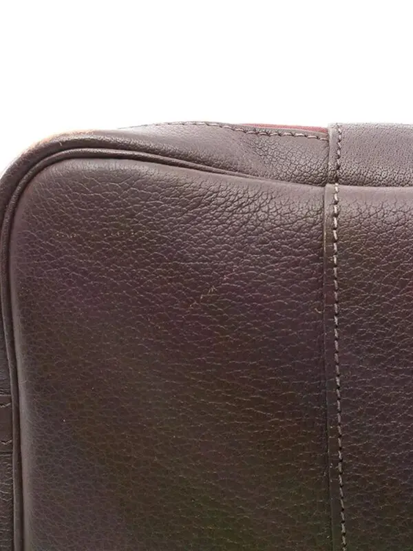 Hermès Toile Garden Party Tpm Tote Bag - Brown