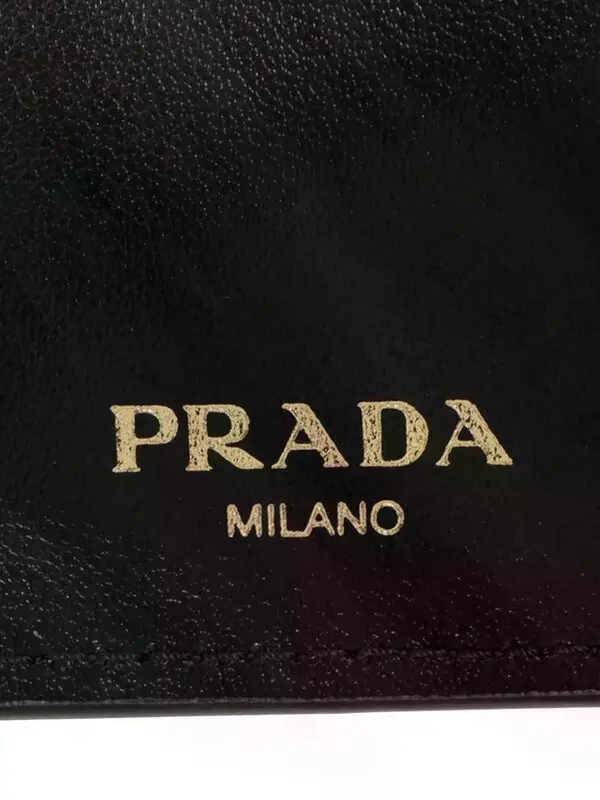 Prada 2010-2026 Vitello Move Compact Wallet Small Wallets