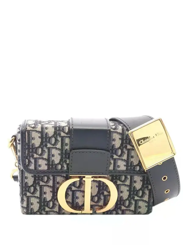 Dior 30 Montaigne Box Bag - Blue