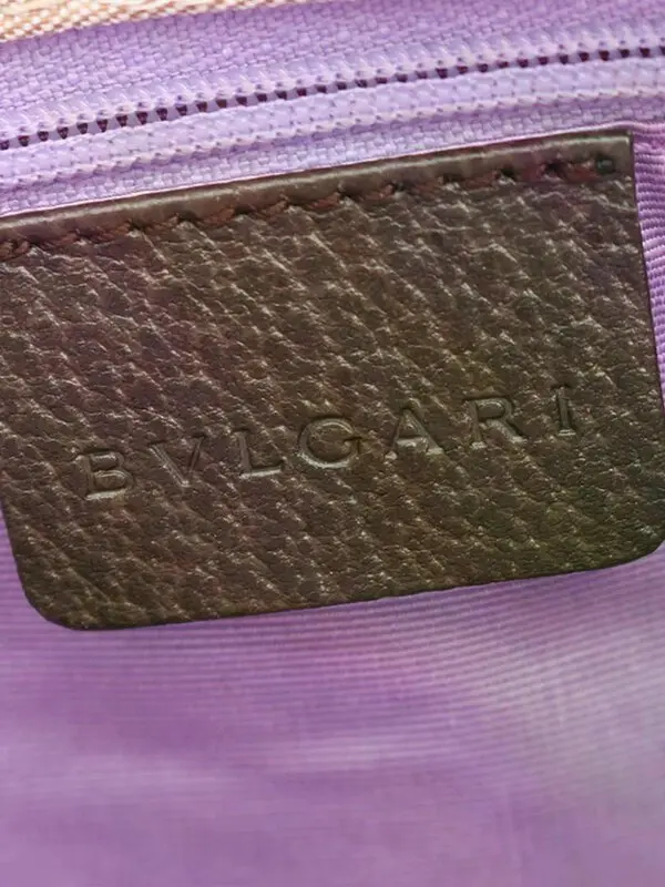 BVLGARI Logomania Canvas Tote Bag