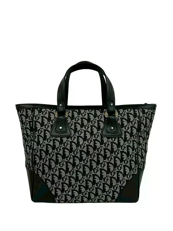 Dior Diorissimo Trotter Canvas Zip Tote Bag