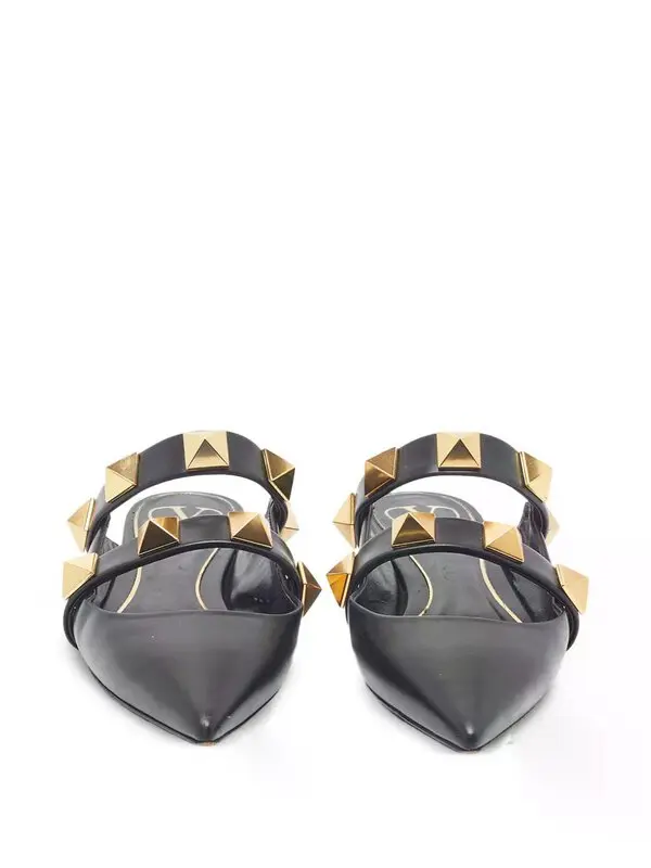 Valentino Garavani Roman Stud Mules - Black