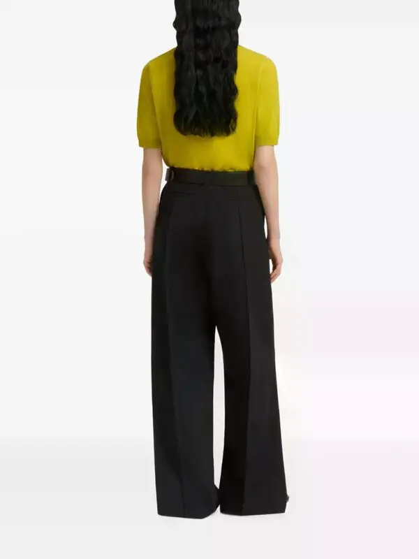 Marni Wool Wide-leg Trousers