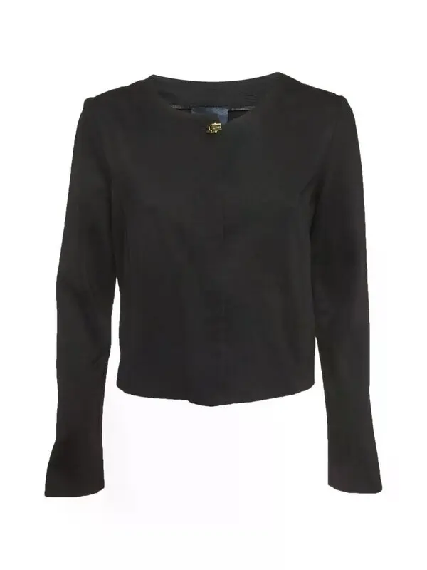Roberto Cavalli Jersey Tailored Jacket - Black