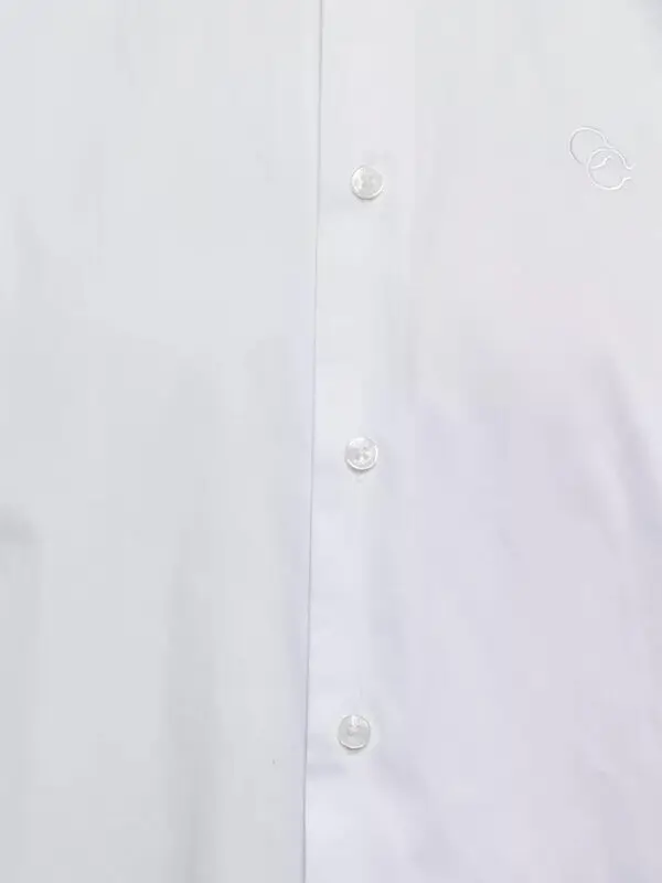 Roberto Cavalli Embroidered Logo Long-sleeve Shirt