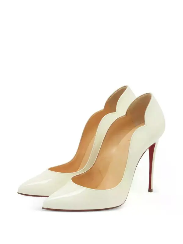 CHRISTIAN LOUBOUTIN Hot Chick Curved-topline Pumps
