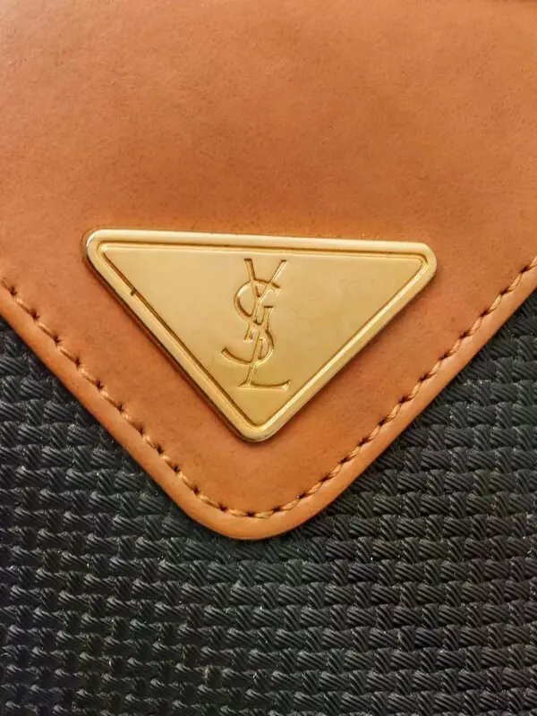 Saint Laurent Logo-plaque Satchel Bag
