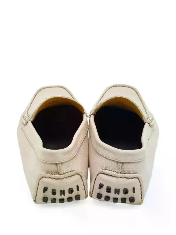 Fendi Ff Logo Plaque Loafers