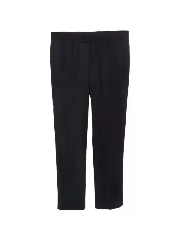 Emporio Armani Tailored Wool-blend Trousers