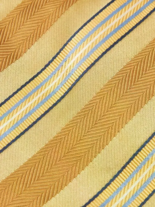 Ermenegildo Zegna Diagonal-striped Silk Tie
