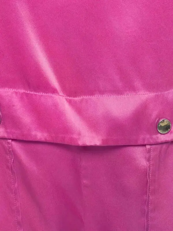 Kenzo Satin Wide-leg Jumpsuit - Pink