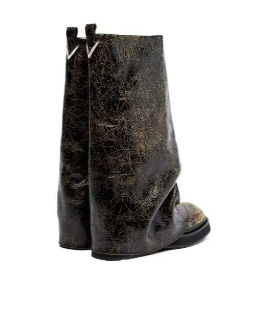 Attico Ruched High Boots
