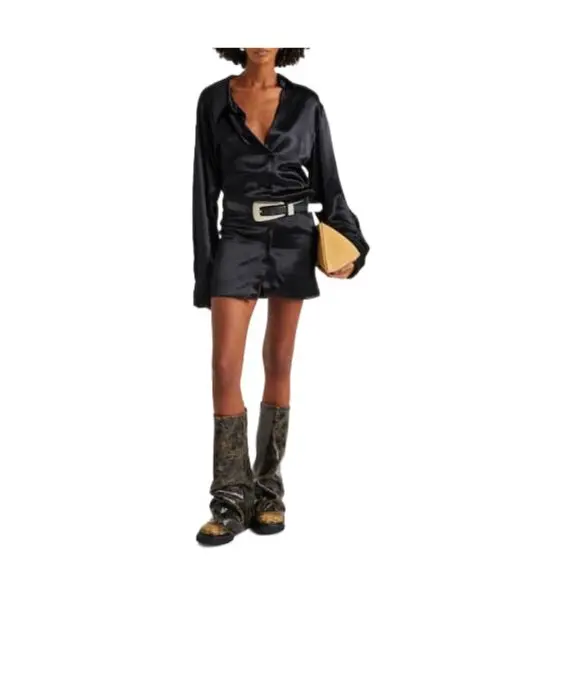 Attico Ruched High Boots