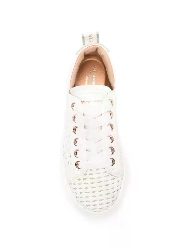 ALEXANDER SMITH Wembley Leather Sneakers