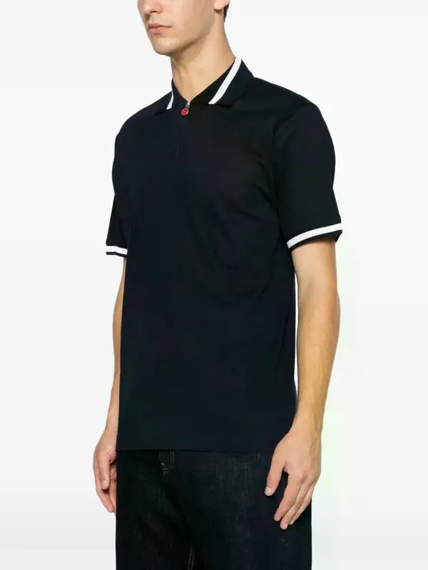 Kiton Zip-fastening Polo Shirt