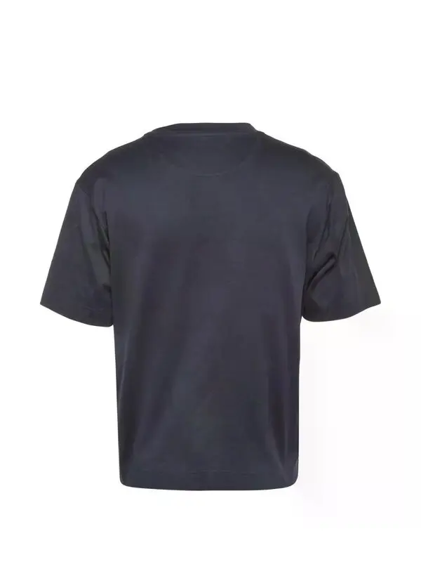 Fendi Ff Metallic-monogram T-shirt