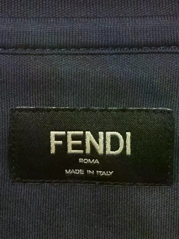 Fendi Ff Metallic-monogram T-shirt