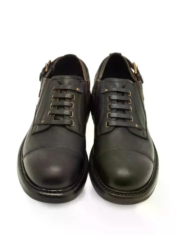 Dolce & Gabbana Bernini Buckle-detail Derby Shoes