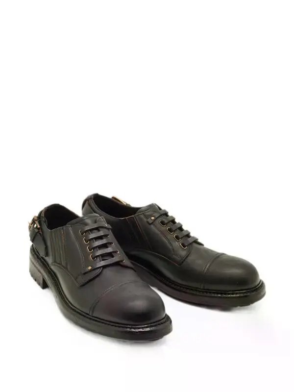 Dolce & Gabbana Bernini Buckle-detail Derby Shoes