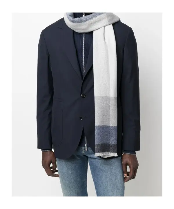 Brunello Cucinelli Striped Scarf