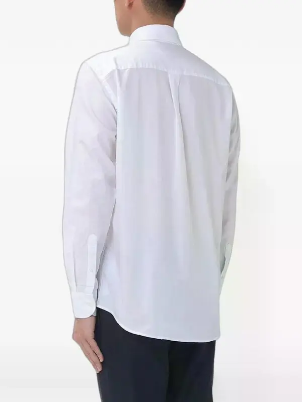 BROOKSFIELD Embroidered Poplin Shirt