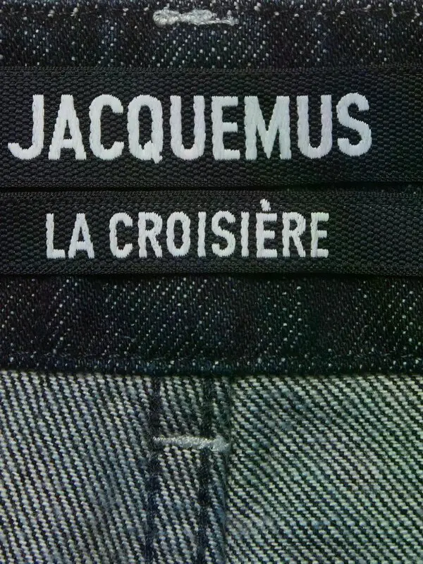 Jacquemus Straight-cut Denim Shorts