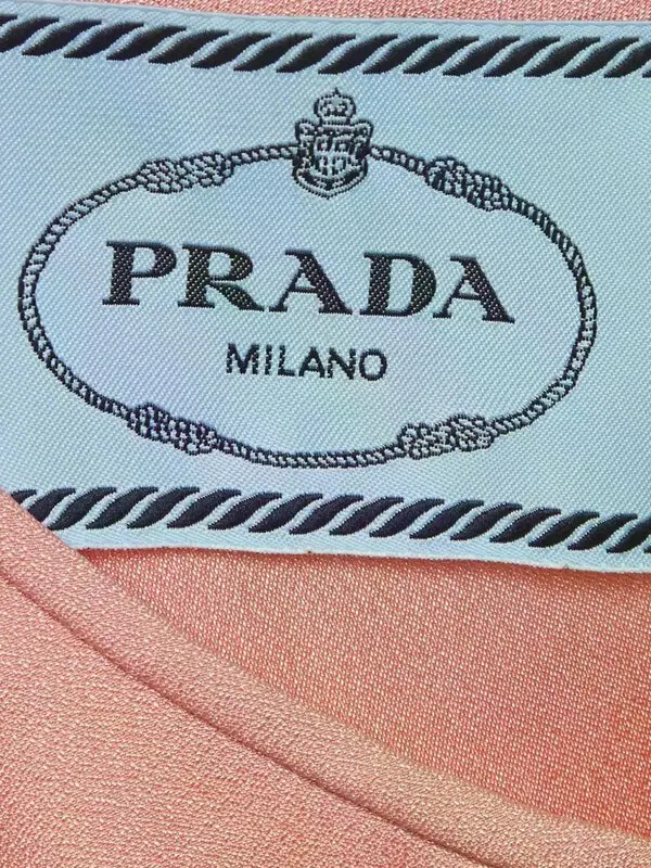 Prada Pleated Midi Dress
