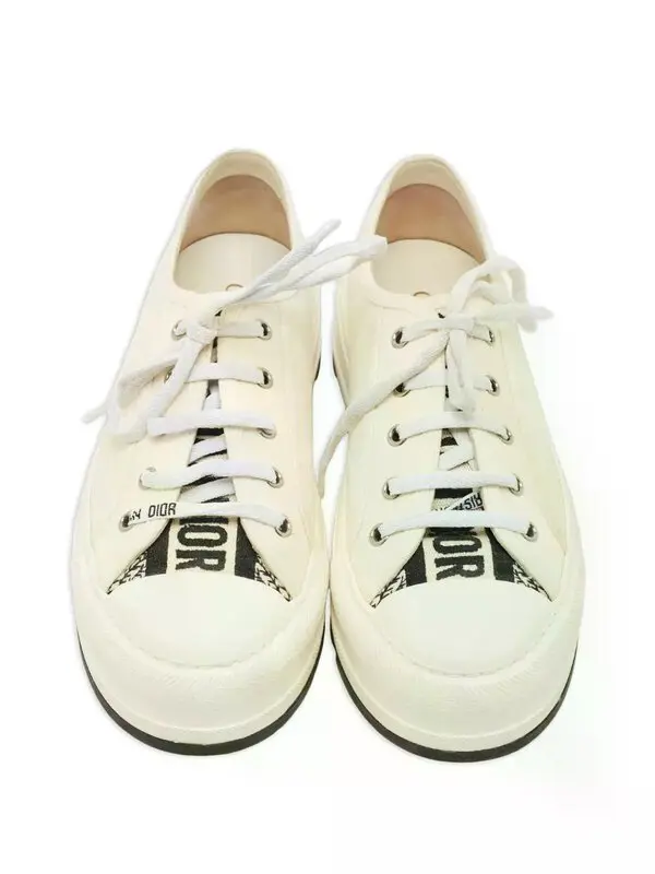 Dior Walk'n' Platform Sneakers - White
