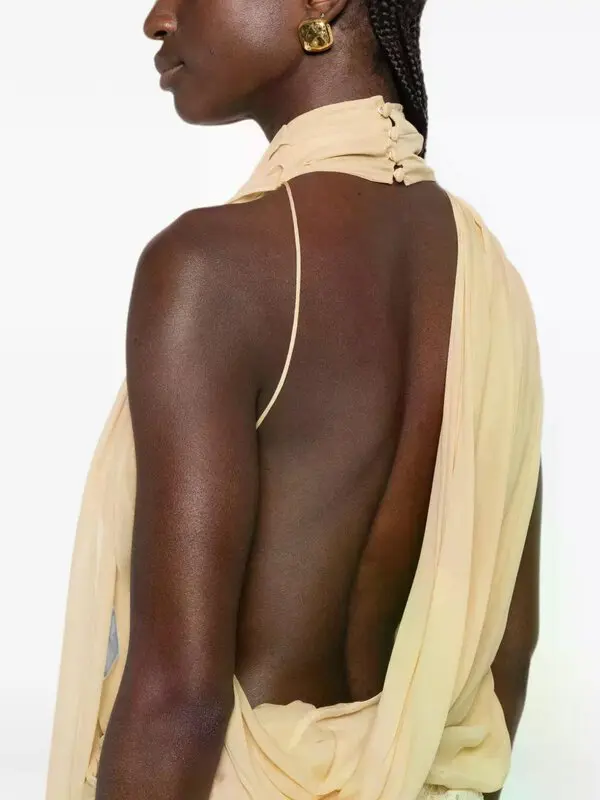 DE LA VALI Menorca Draped Top