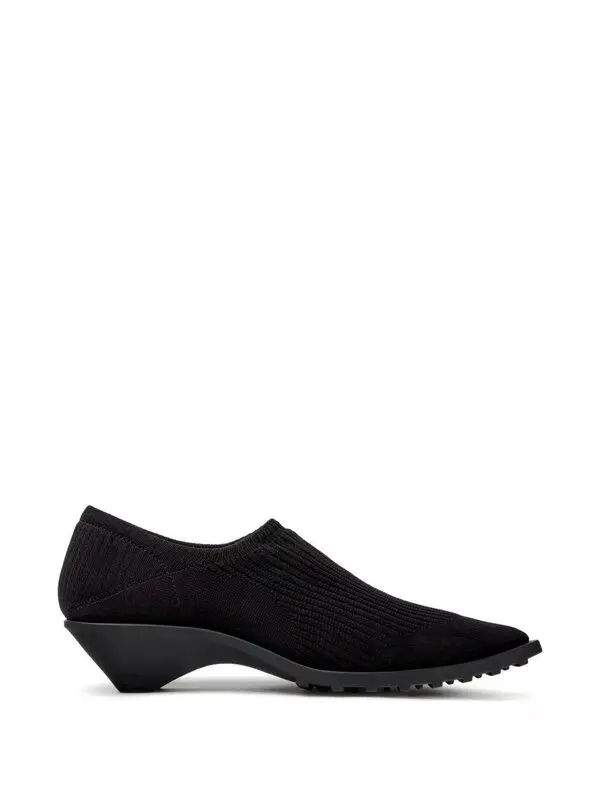 Camper X Issey Miyake Anna Ribbed Loafers - Black