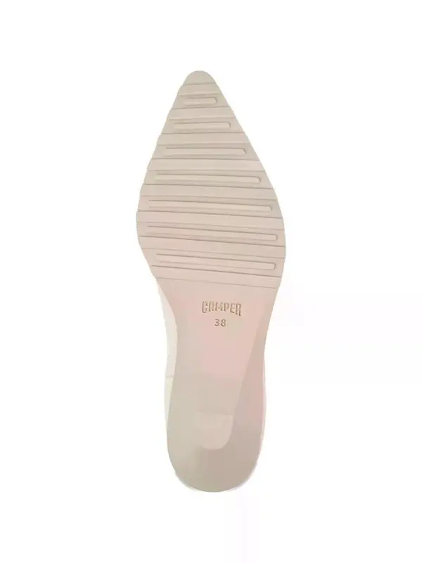Camper X Issey Miyake Anna Ribbed Loafers - Neutrals