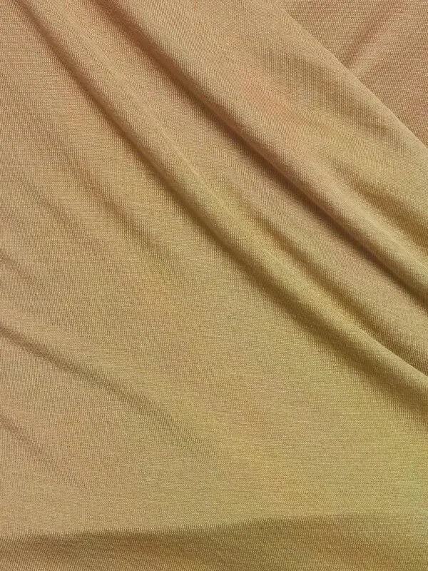 Ralph Lauren Draped Leather-trim Top